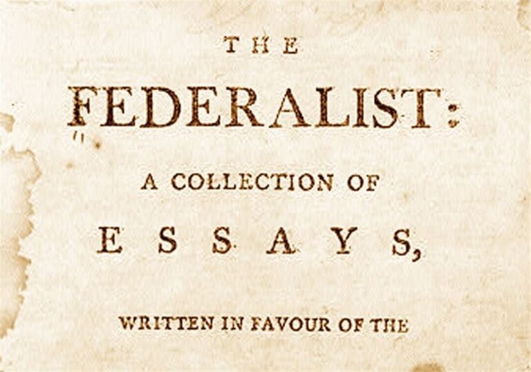 Federalist No. 10: The Inevitable Danger of Factions - Cincinnati Republic